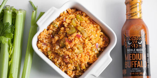 Buffalo Cauliflower Rice – Noble Made