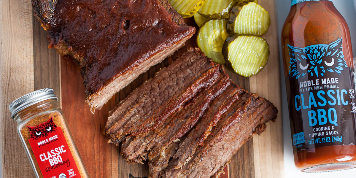 Slow Cooker BBQ Brisket – Noble Made